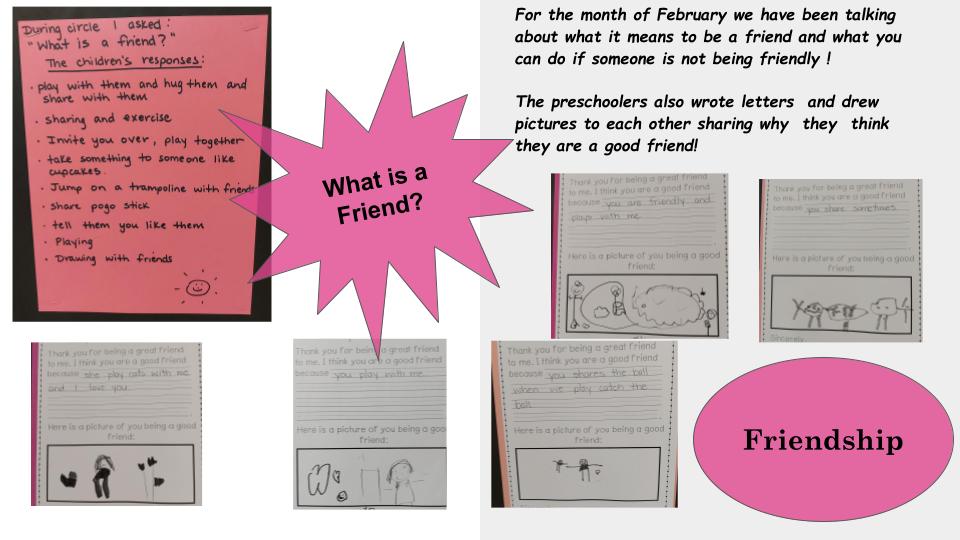 All About Friendship with Duncan Preschool - Early Learning
